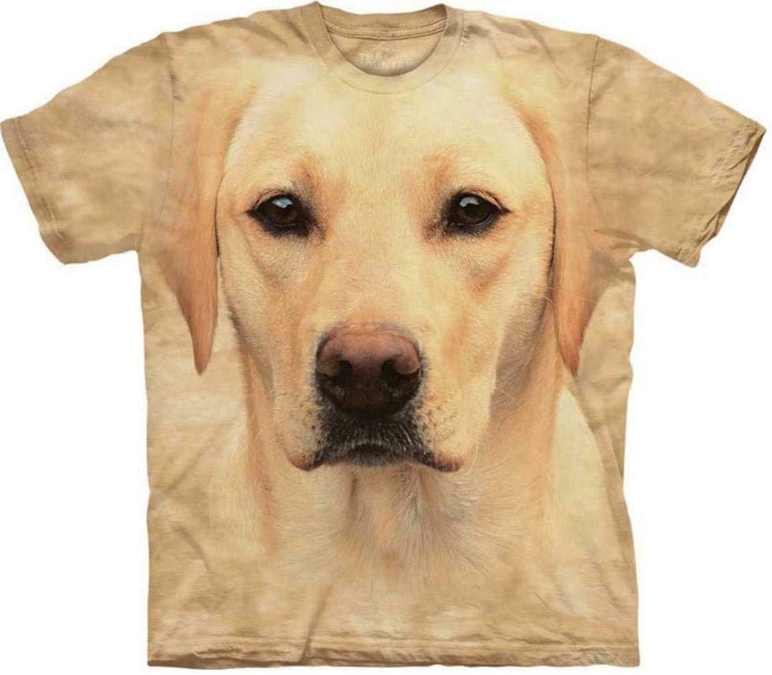 The Mountain Dog Golden Yellow Lab Labrador Retriever Big Face | Etsy