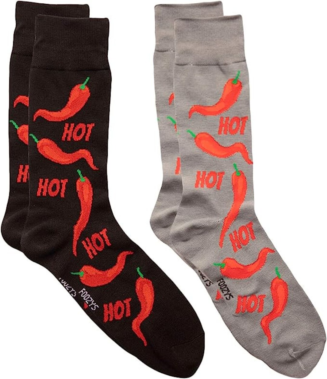 Chili Spicy Bell Red Pepper Hot Peppers Food 2 Pairs Men's Socks - Etsy