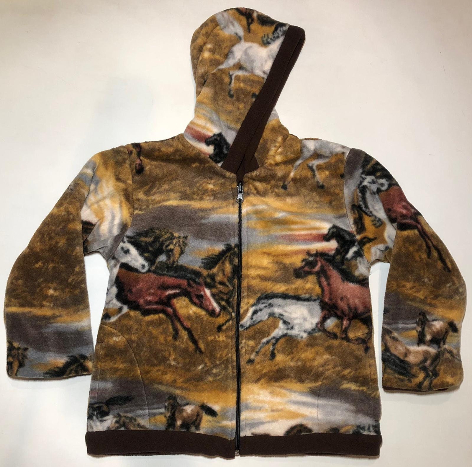 Jacket With Horse Print - Etsy