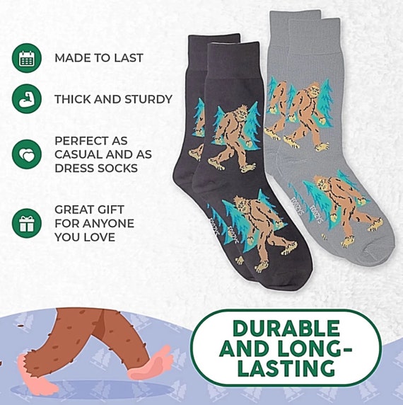 Sasquatch Bigfoot Ape Creature Hairy Man Sighting 2 P… - Gem