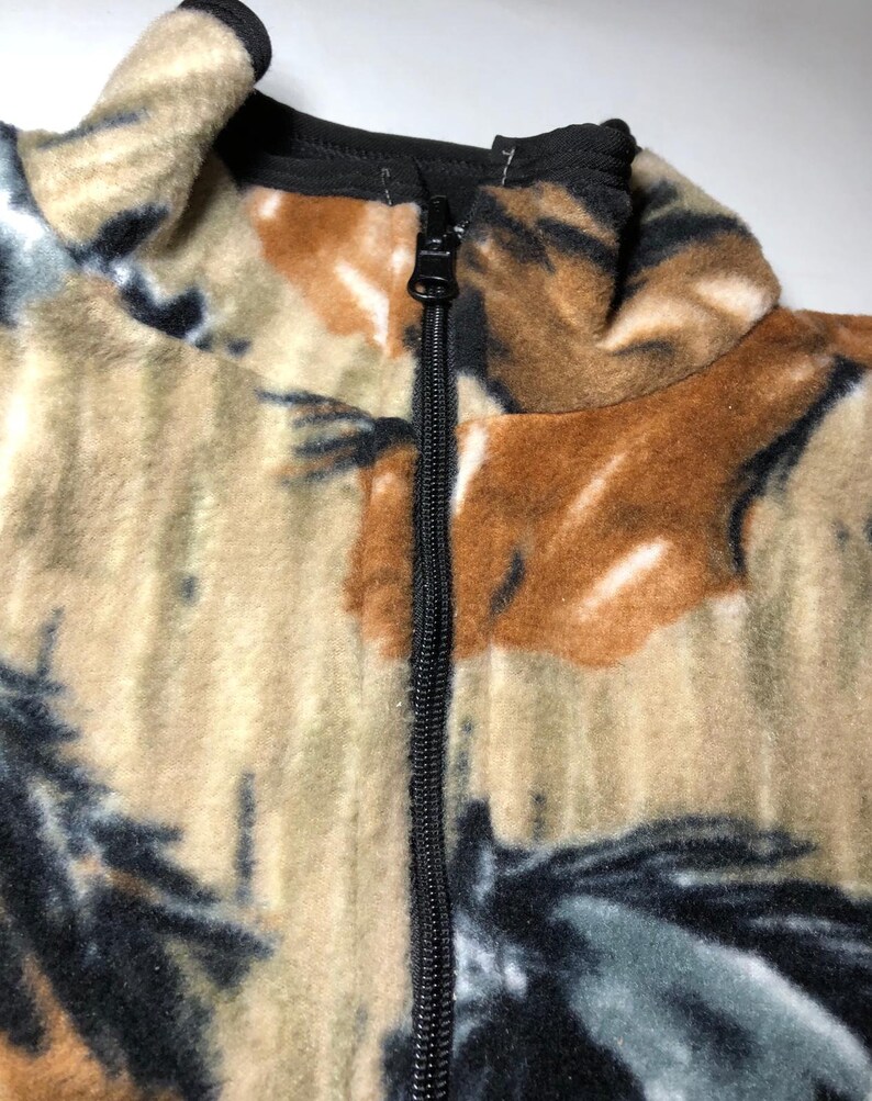Zoofleece Horse Heads Horses Equestrian Fleece Jacket Winter Warm ...