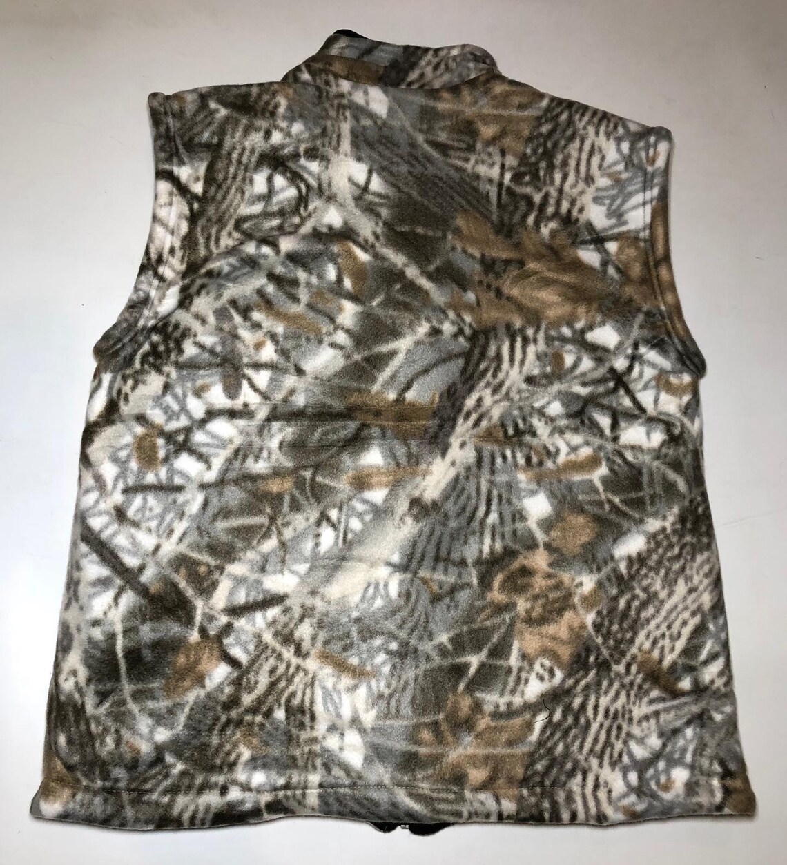 Zoofleece Snow White Birch Camo Camouflage Hunting Vest S - Etsy