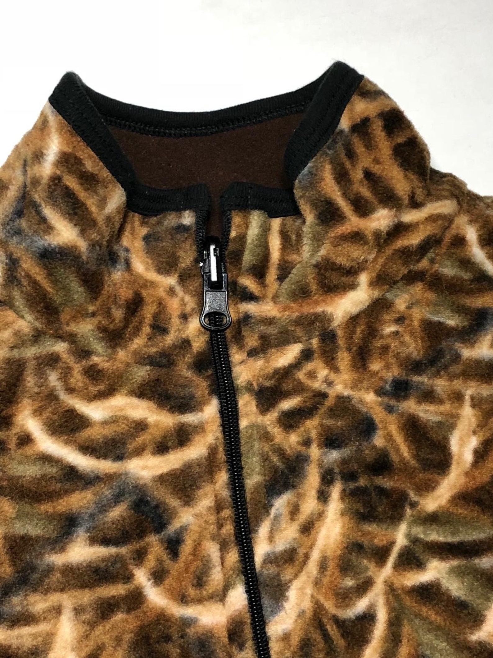Zoofleece Reversible Fleece Shadow Grass Camouflage Jacket - Etsy