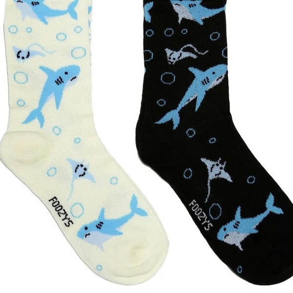 Shark Socks - Etsy