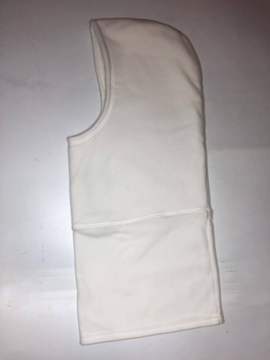 Zoofleece Unisex Solid White Balaclava Face Mask Reversible - Etsy