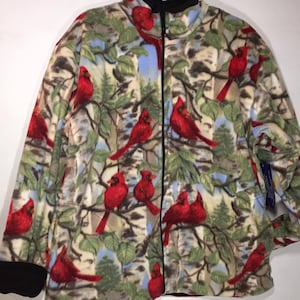 Zoofleece Northern Cardinal Bird Celebration Hope Health Joy Heaven ...