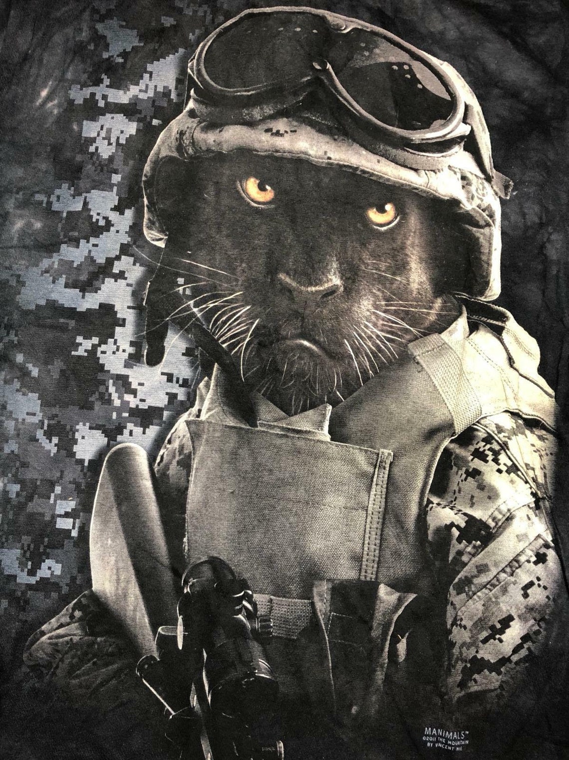 Black Panther Combat Diablo Military Army Tiger King Jungle | Etsy