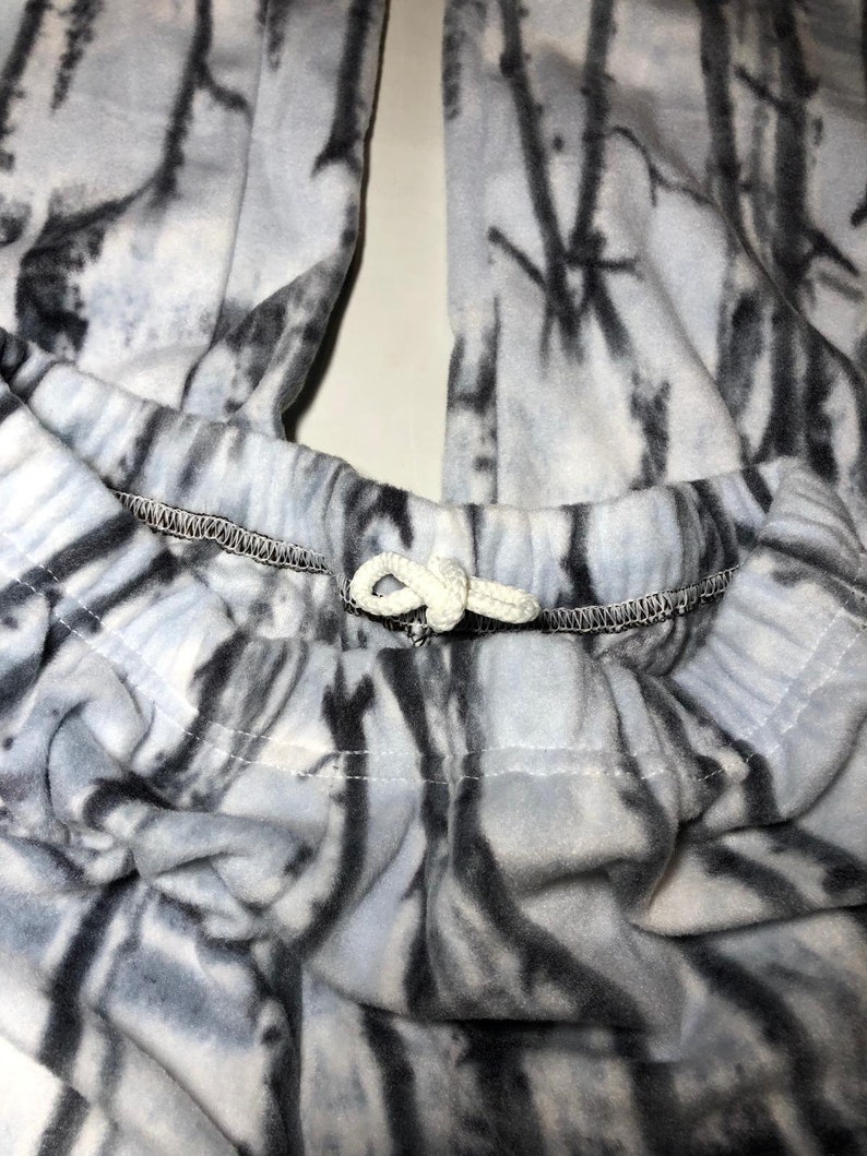 Zoofleece Super Comfortable Birch White Snow Tree Camouflage Fleece ...