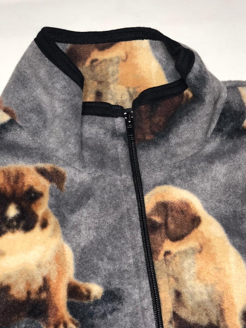 Zoofleece Dog Puppies Gray Dogs Fleece Sweater Beagle Jack Russell ...