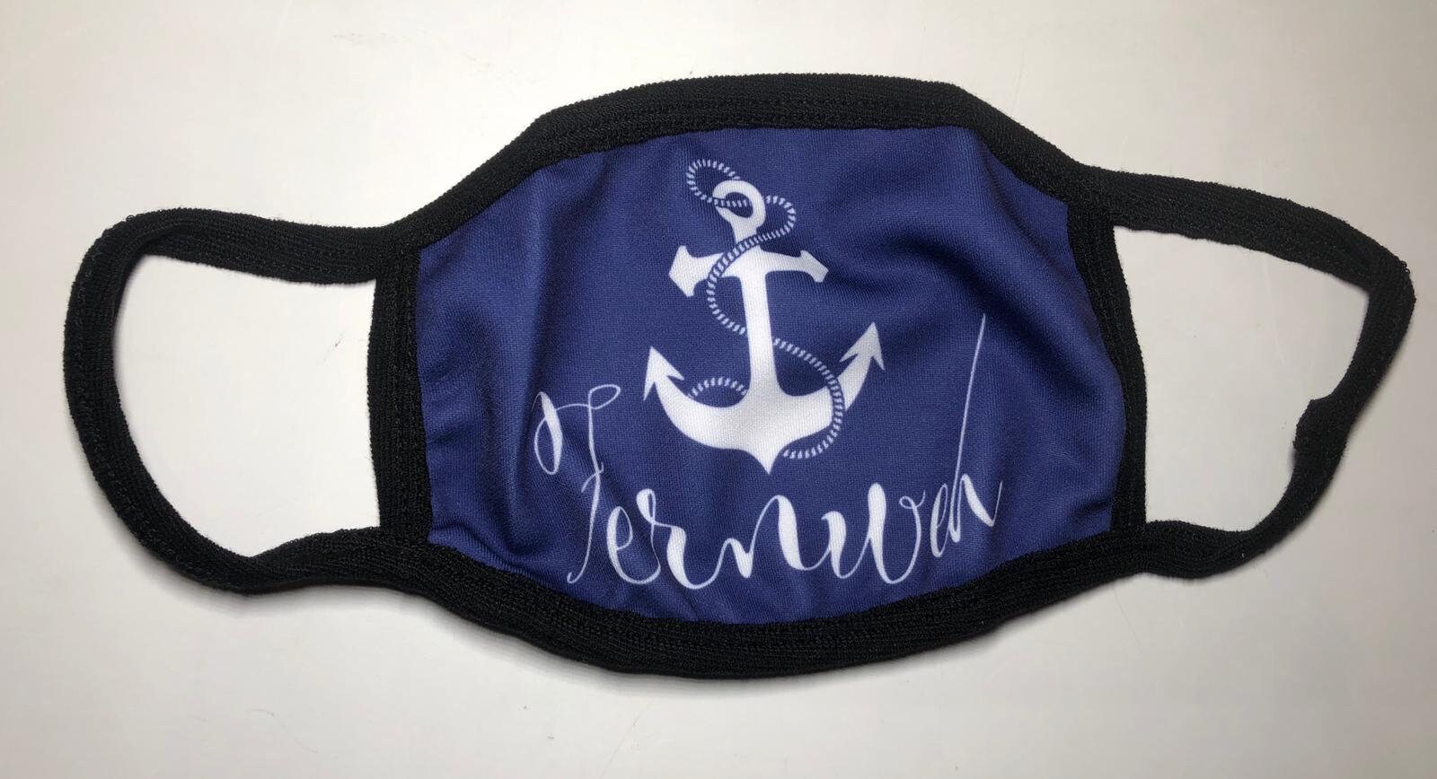 Anchor Coastal Beach Nautical Boat Anchors Ships Face Mask - Etsy