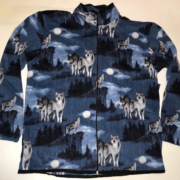 Wolf Jacket - Etsy