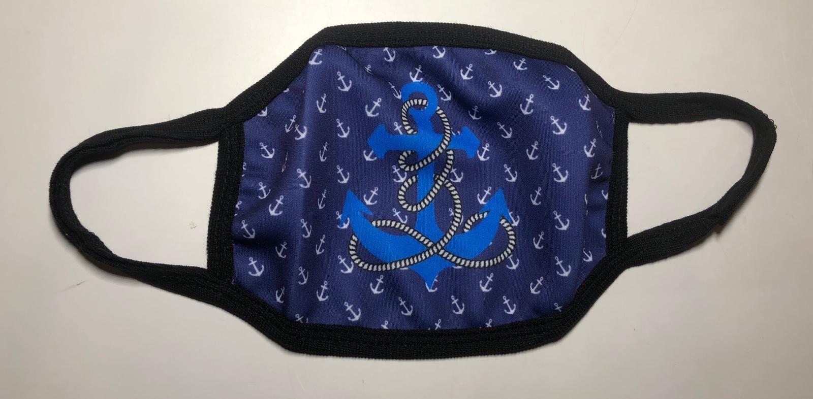 Anchor Coastal Beach Nautical Boat Anchors Ships Face Mask - Etsy
