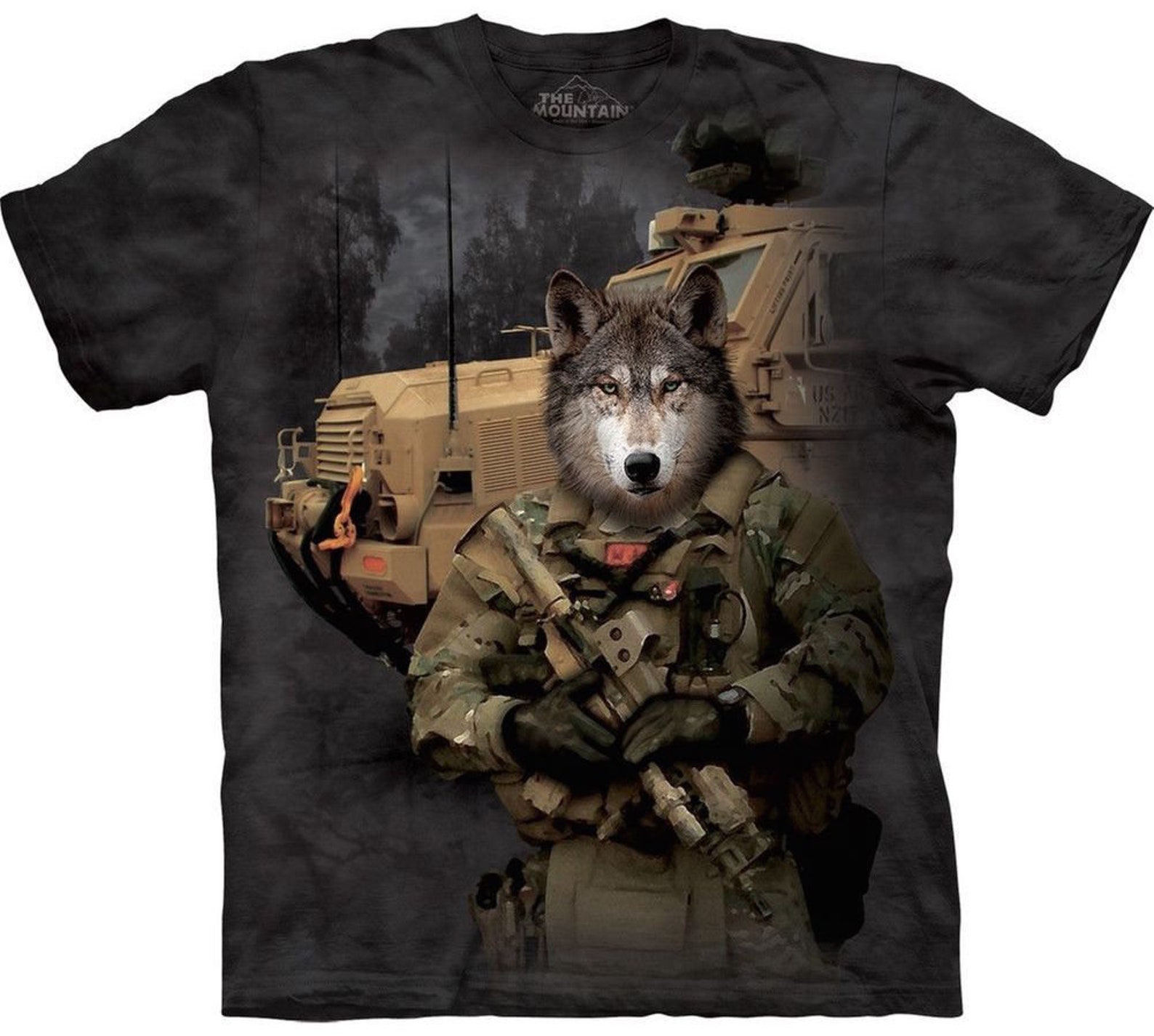 JTAC Lone Wolf Military Wolves Army Dog Mountain Black Animal - Etsy
