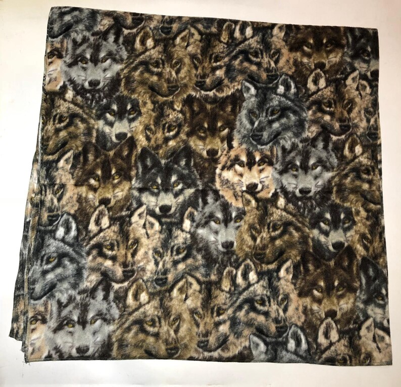 Zoofleece Camouflage Wolf 60x60 Blanket Camo Quilt Throw - Etsy