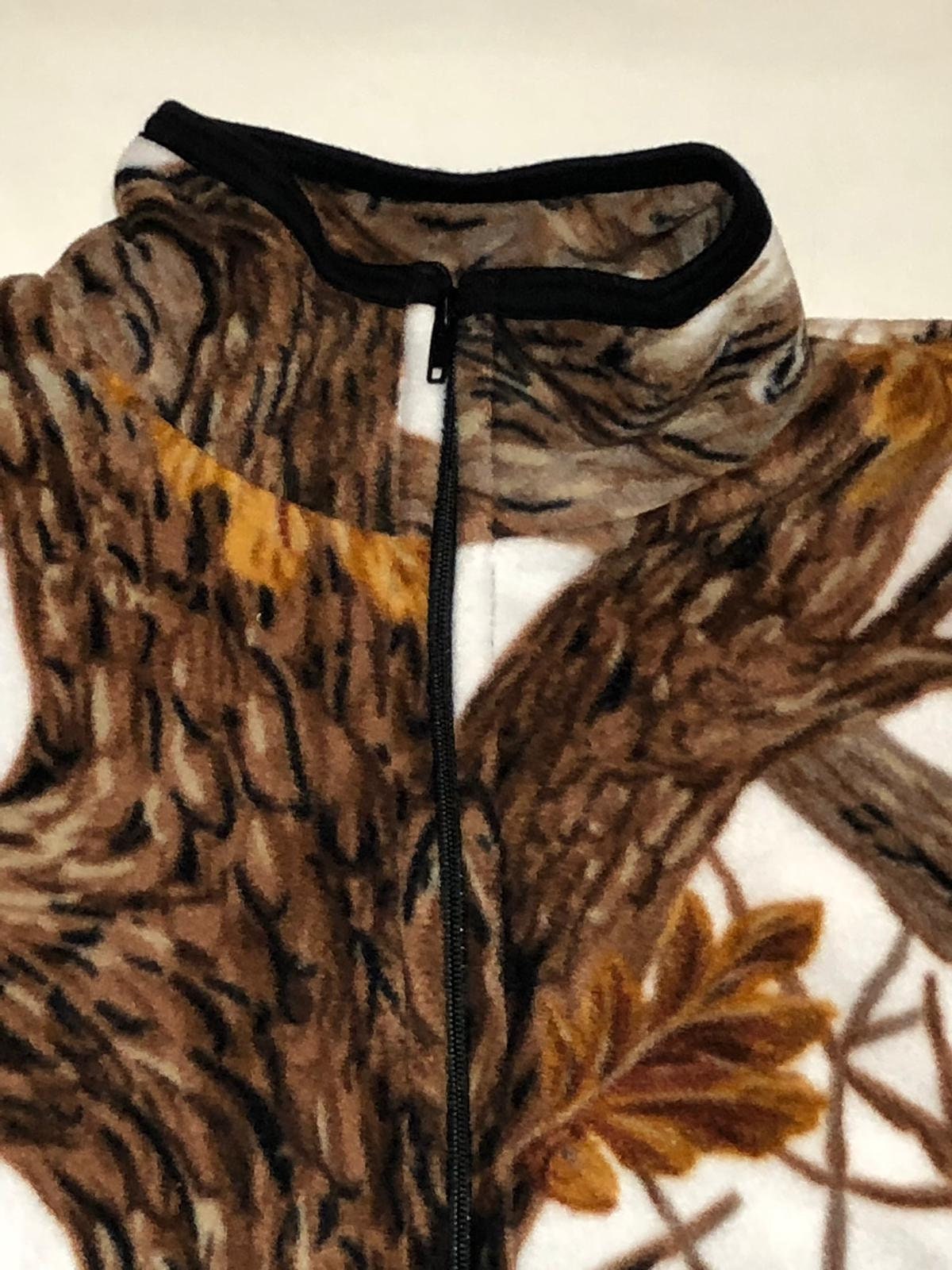 Zoofleece Fleece Snow White Tree Camouflage Jacket Winter Hunt - Etsy