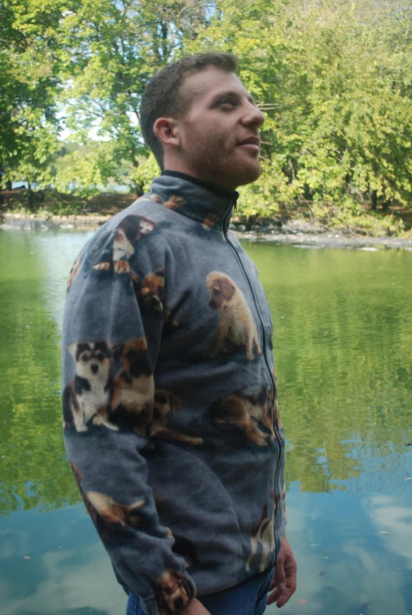 Zoofleece Dogs Cute Puppies Gray Fleece Beagle Beagles Jacket - Etsy