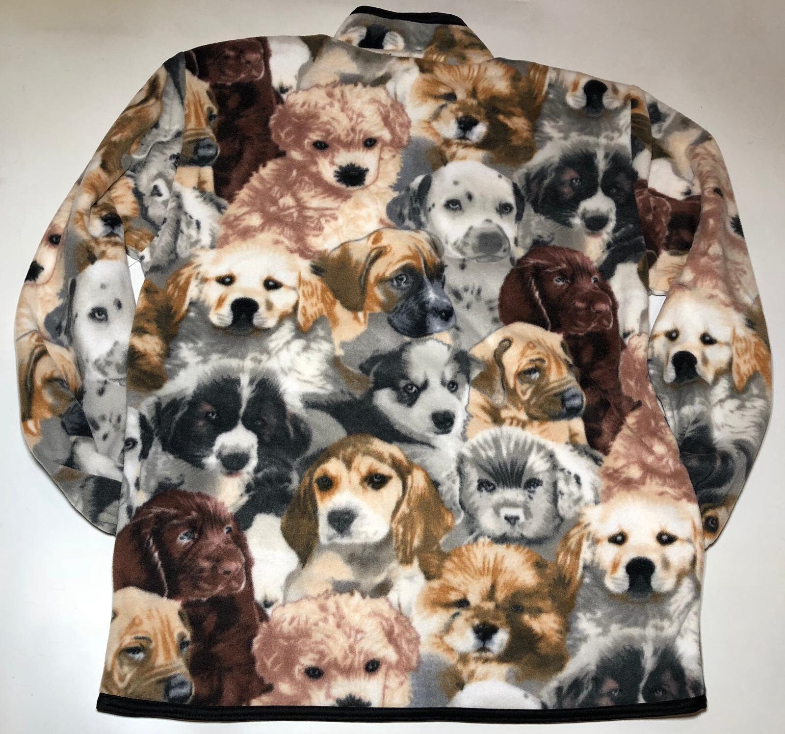 Zoofleece Dog Puppy Dogs Cute Puppies Colorful Fleece Sweater Jacket S ...