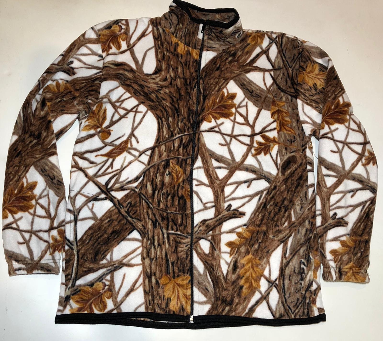 Zoofleece Fleece Snow White Tree Camouflage Jacket Winter Hunt - Etsy