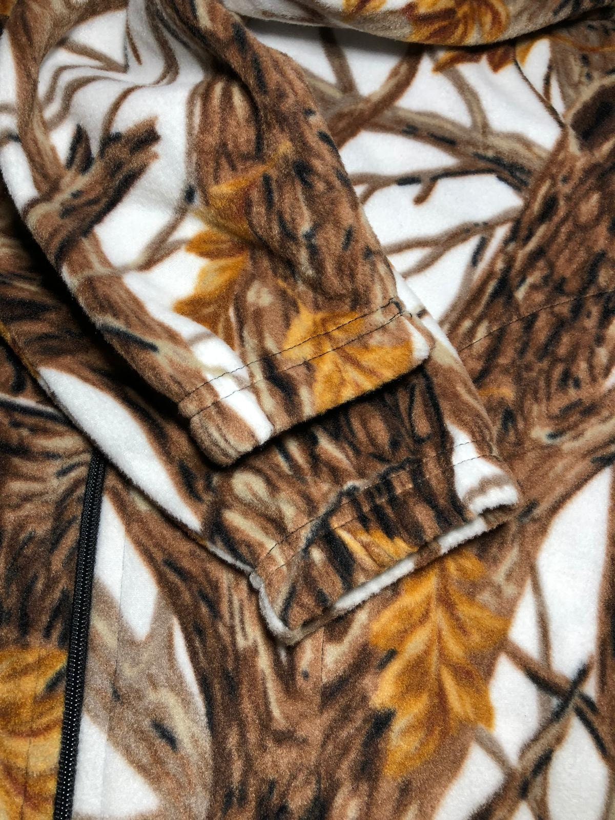 Zoofleece Fleece Snow White Tree Camouflage Jacket Winter Hunt - Etsy
