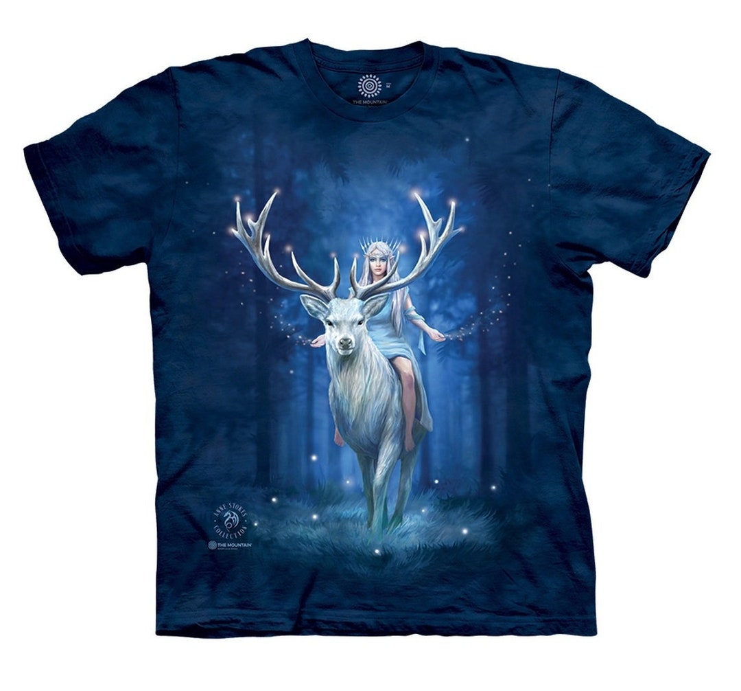 Fairy Fantasy Forest Deer Elk Magical Stag Fantasy Beautiful Mythical ...