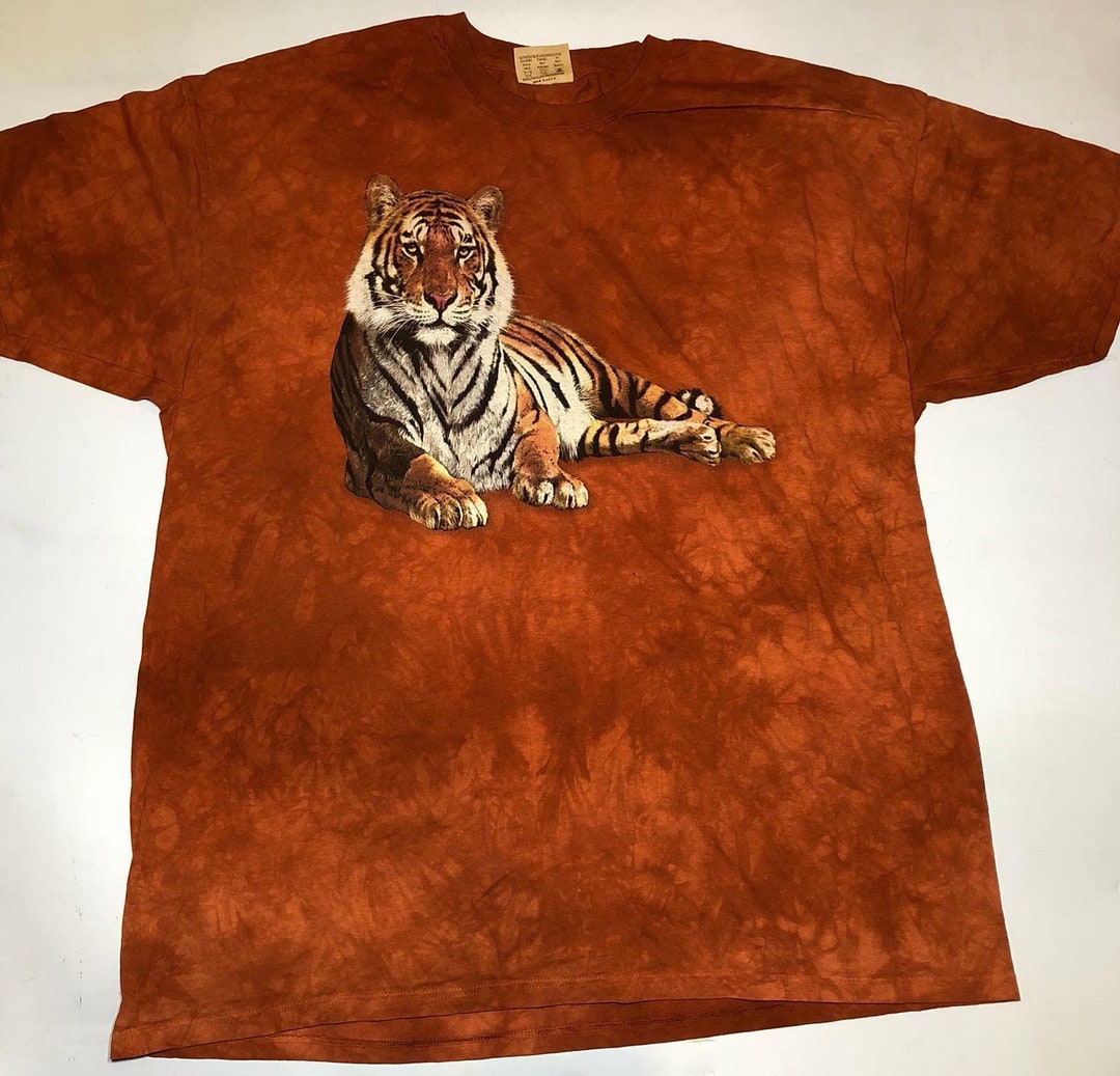 Tiger King Jungle Surprise Family the Mountain Orange Wild Majestic ...