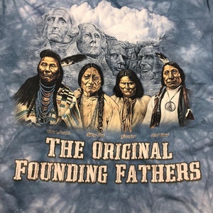 The Original Founding Fathers Mount Rushmore Native American Indian ...