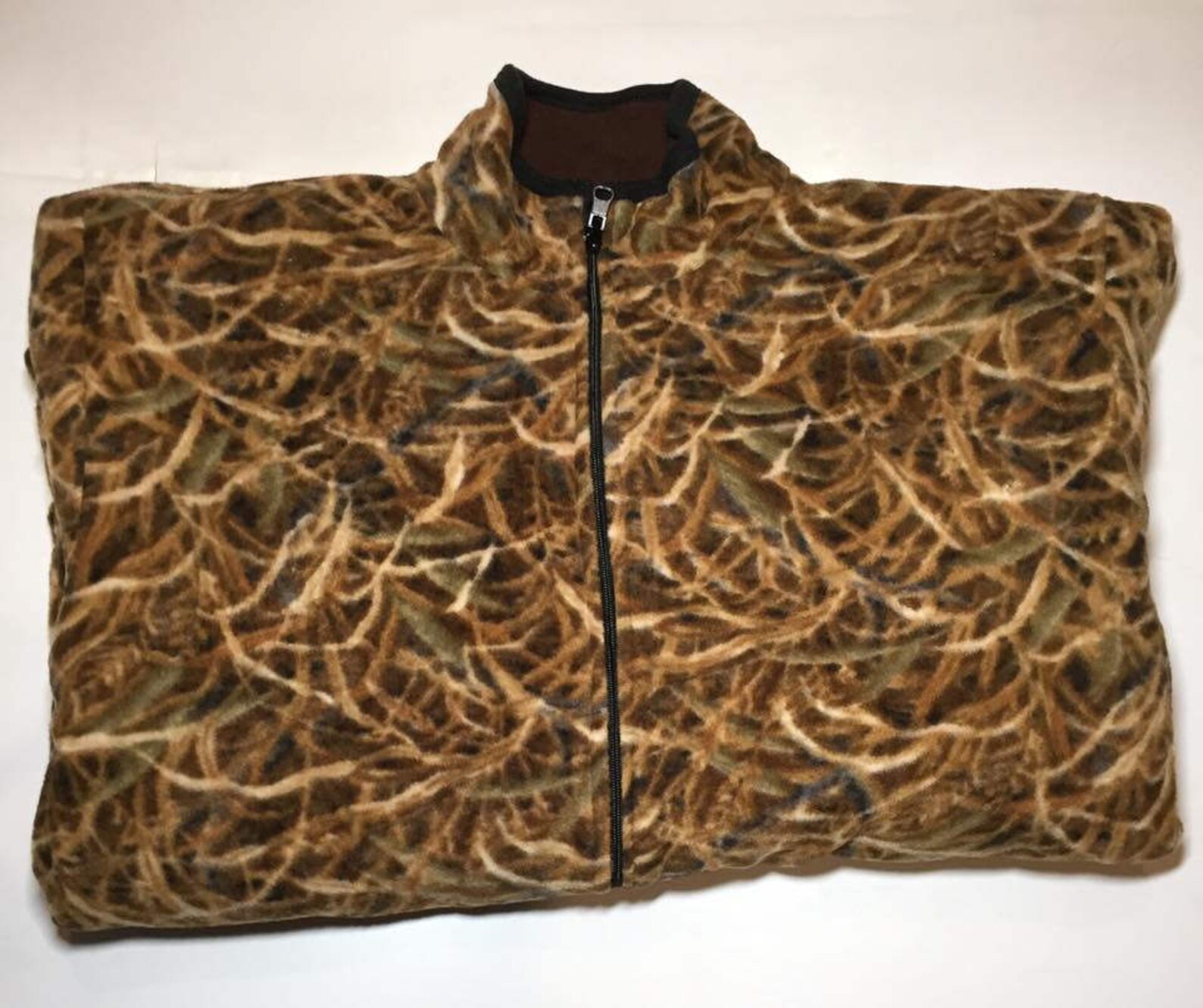Zoofleece Reversible Fleece Shadow Grass Camouflage Jacket - Etsy