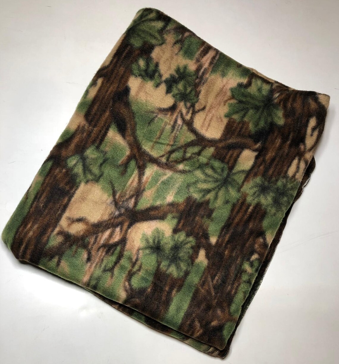 Zoofleece Green Tree Camo Camouflage Hunting Forest Sport - Etsy