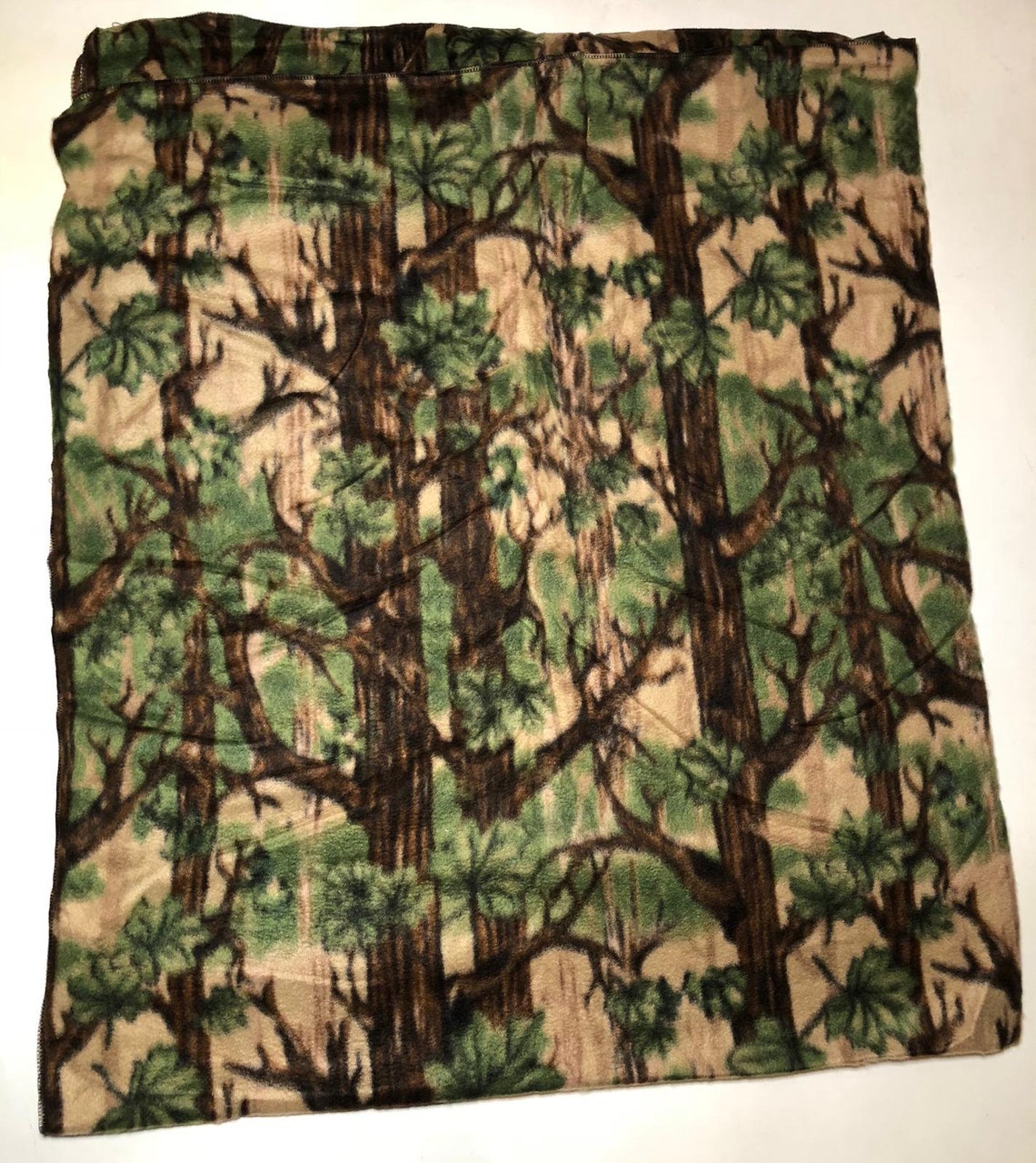 Zoofleece Green Tree Camo Camouflage Hunting Forest Sport - Etsy
