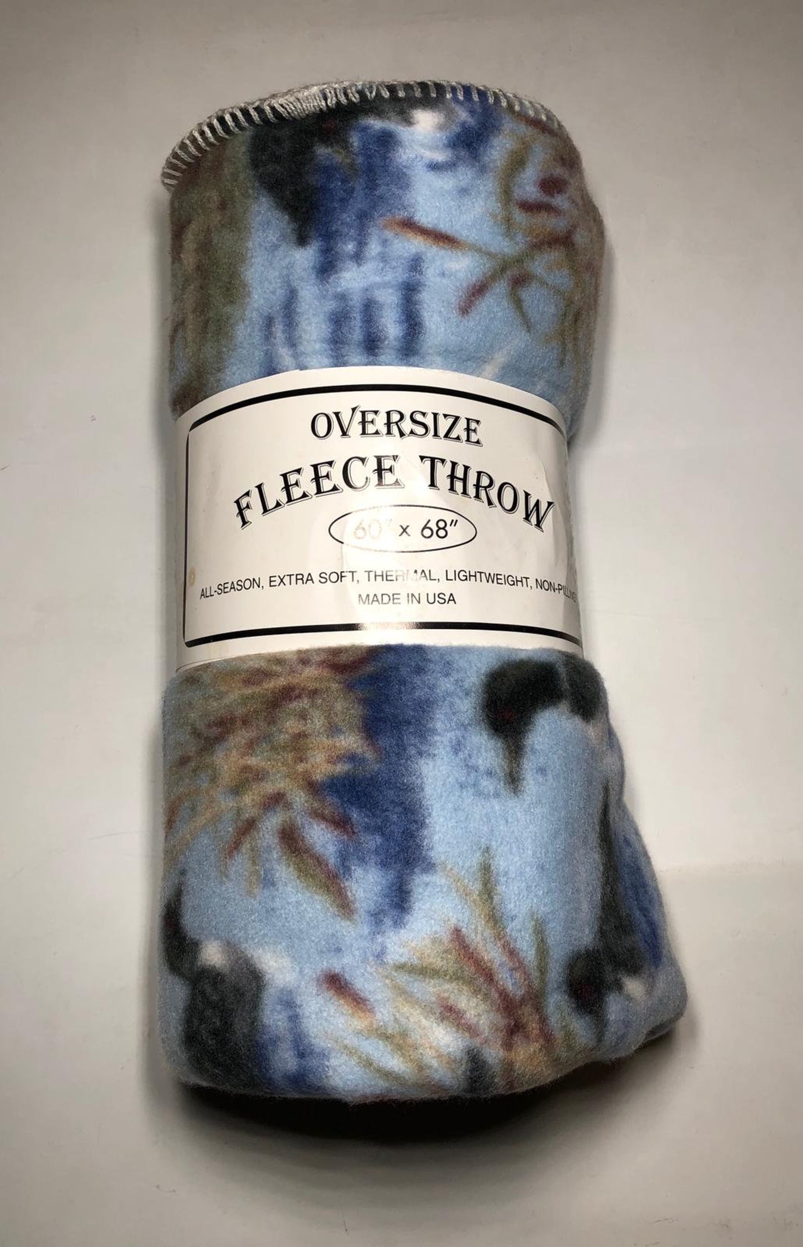 Zoofleece Duck Geese Blue Polar Animal Fleece Blanket Throw - Etsy