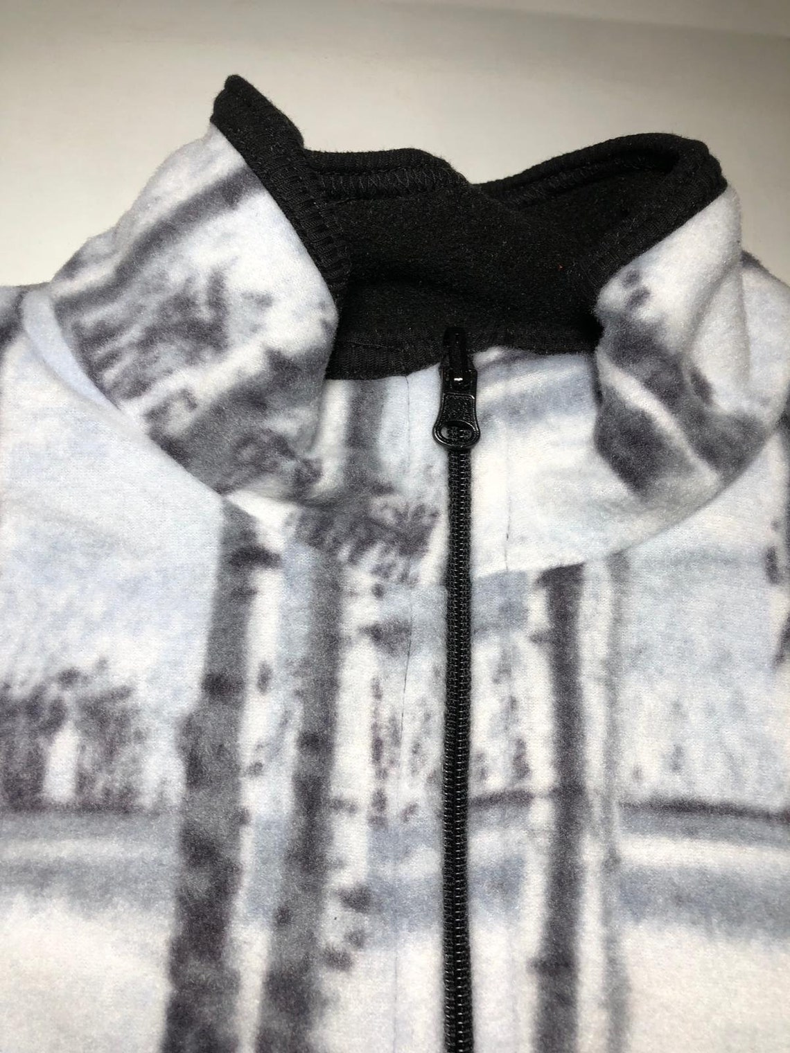 Zoofleece Snow White Birch Camo Camouflage Hunting Vest L-3X - Etsy