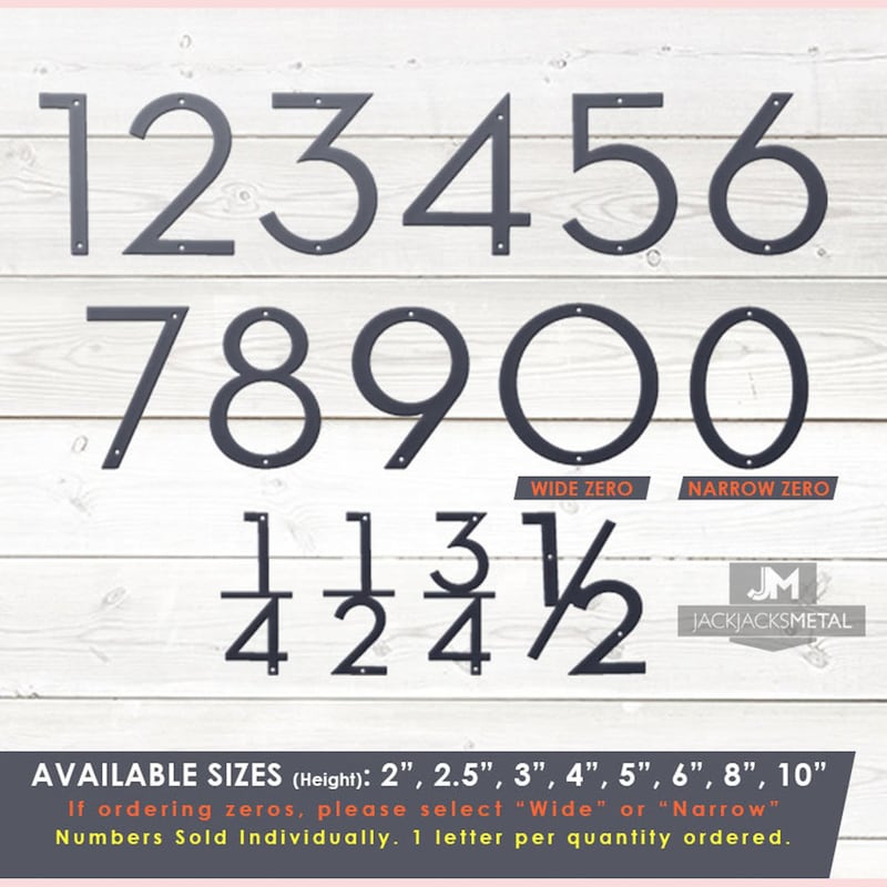 Street Address Numbers - Etsy