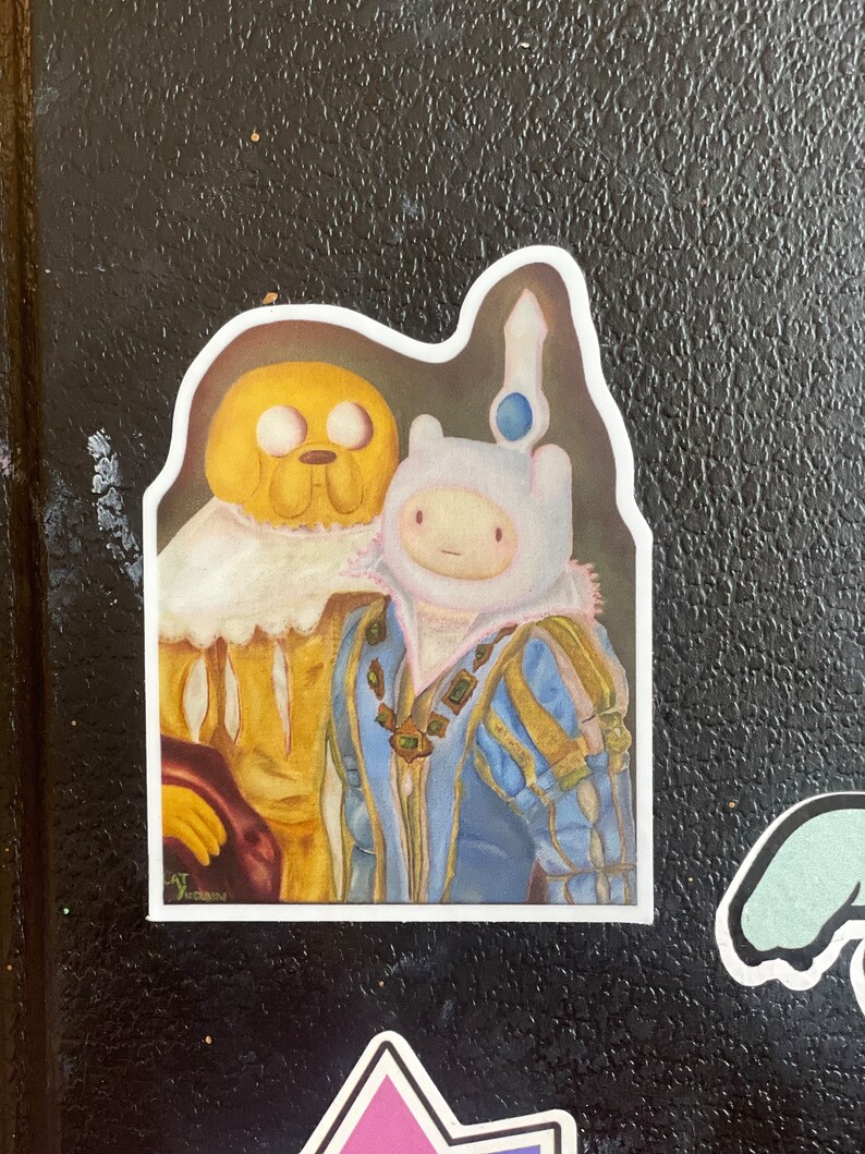 Lords Finn and Jake the Shiny Sticker - Etsy Australia