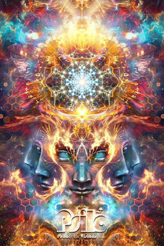 Psychedelic God Wallpapers