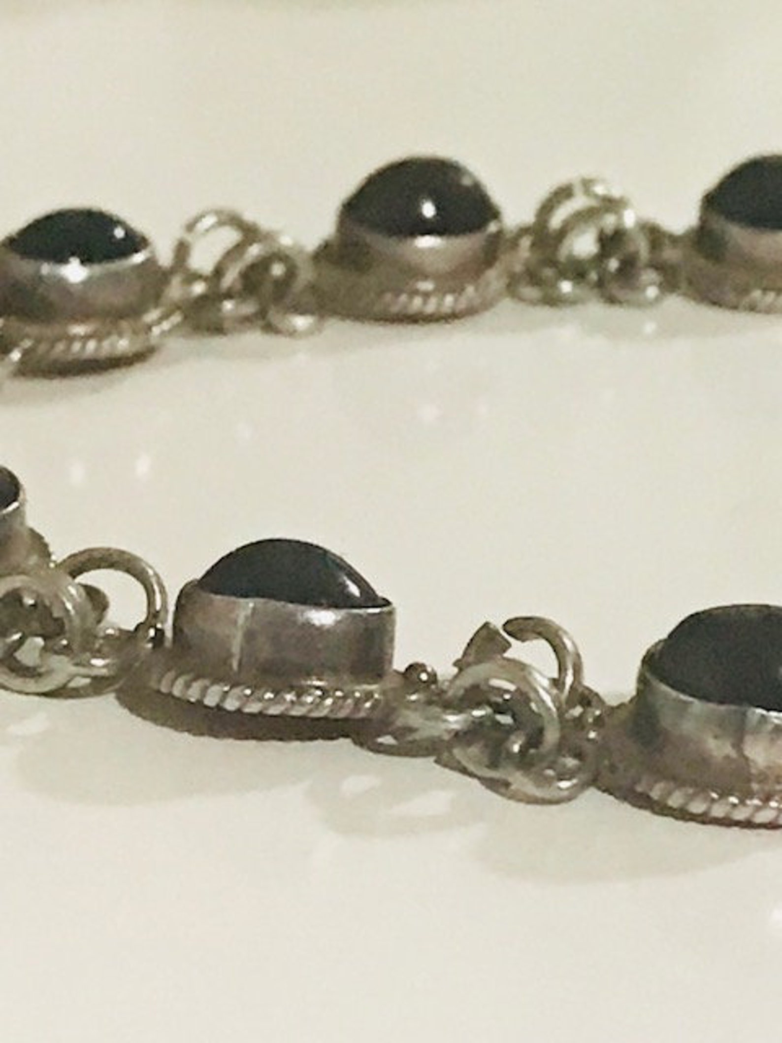 Beautiful Antique Sterling Silver 925 Bracelet Women's | Etsy