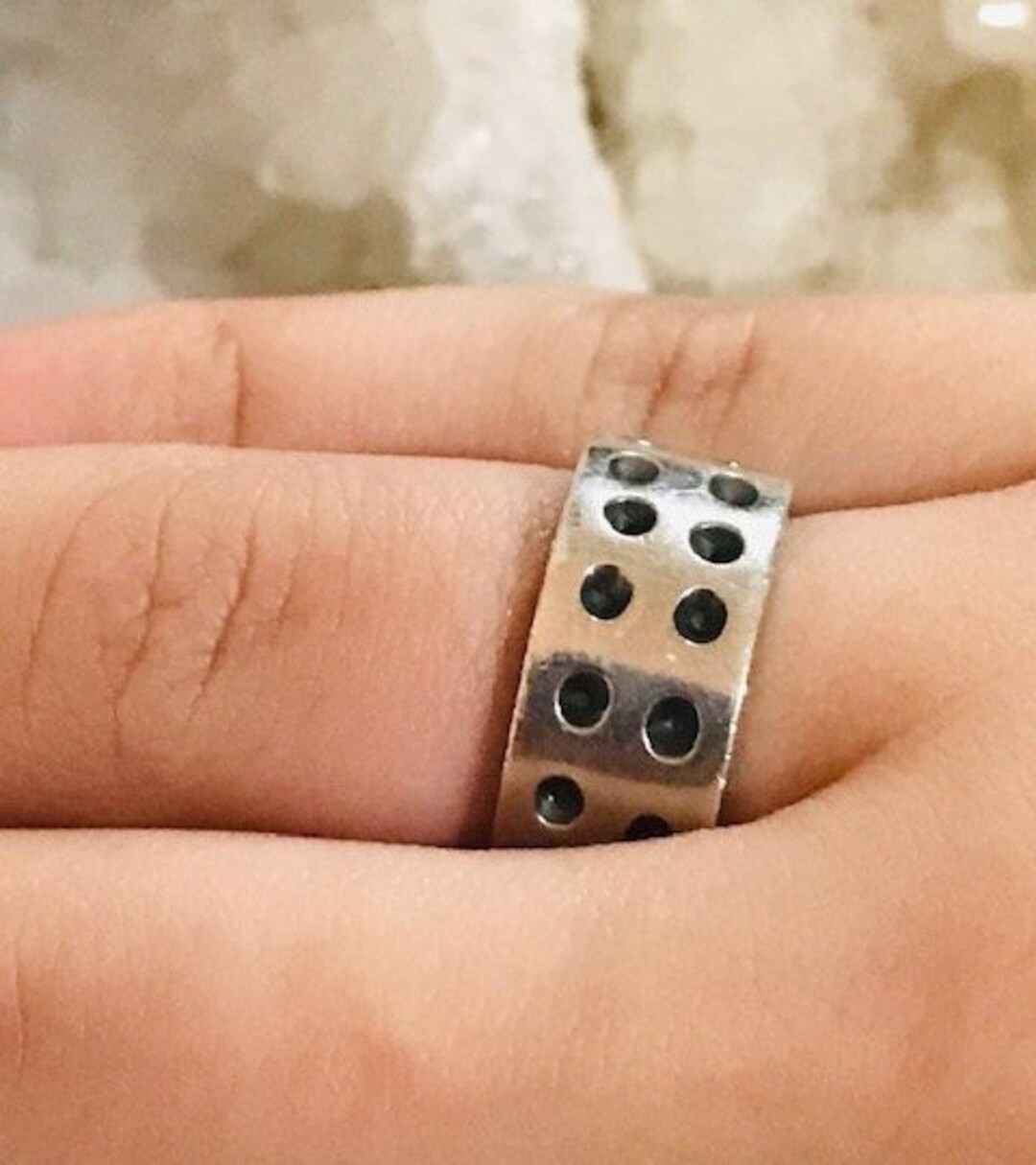 Vintage Chunky 925 Silver Band Ring Unisex Heavy Ring Gift - Etsy