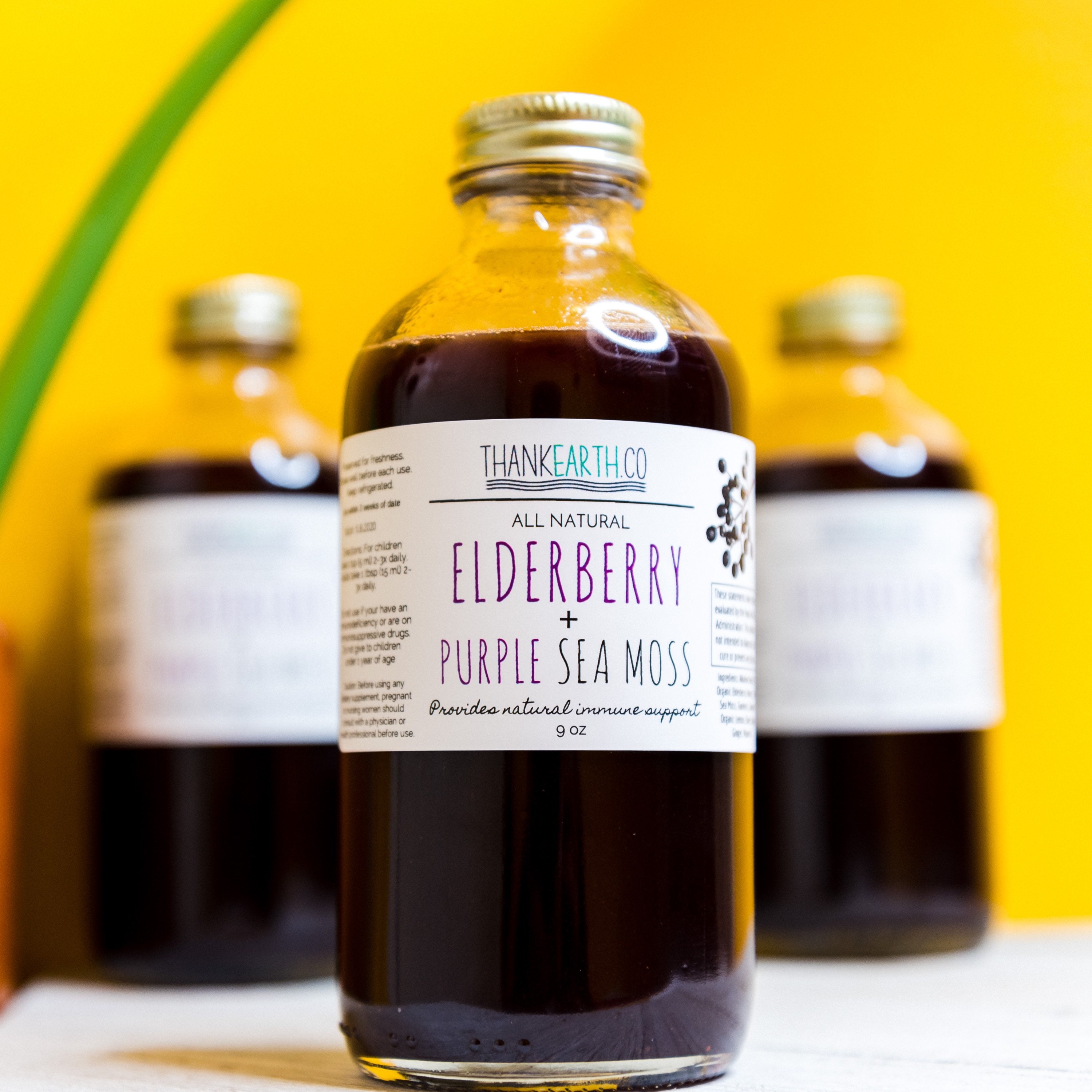 The Best Elderberrypurple Sea Moss Syrup 9.5 Alkaline Water - Etsy Israel