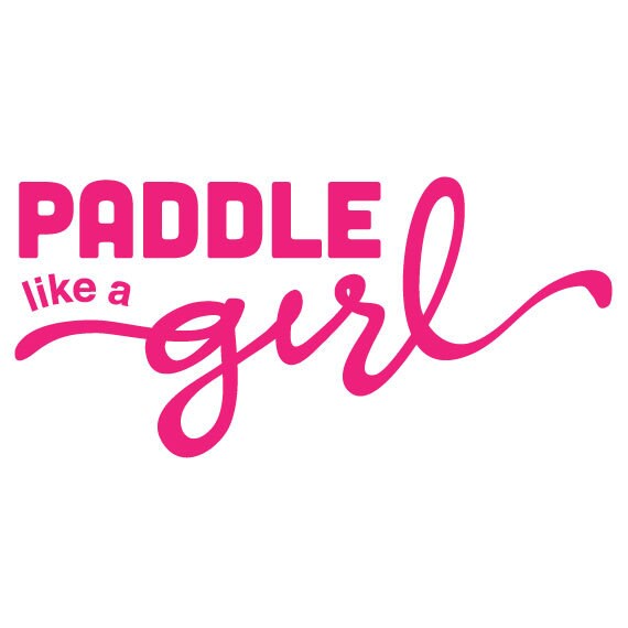 Paddle Like A Girl Decal Pink - Etsy