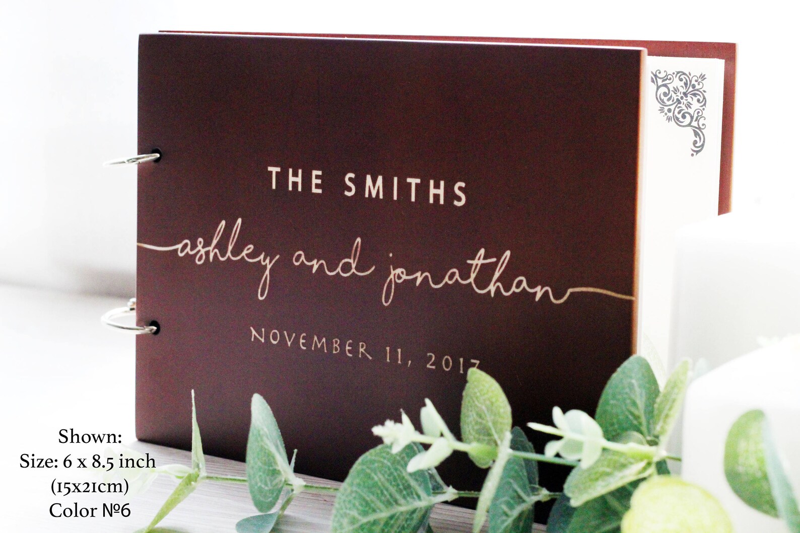 Rustic Guest Book Wedding Guest Book Wood Guestbook Wedding - Etsy