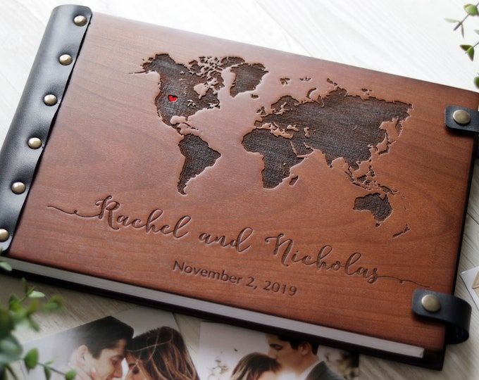 Our Adventure Scrapbook Photo Album, Travel Photo Album, Anniversary ...