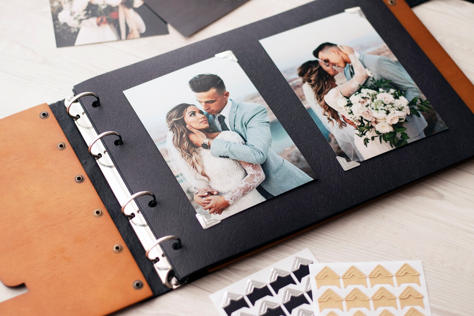 Family Monogram Photo Album Wedding Album Large Photo Album - Etsy