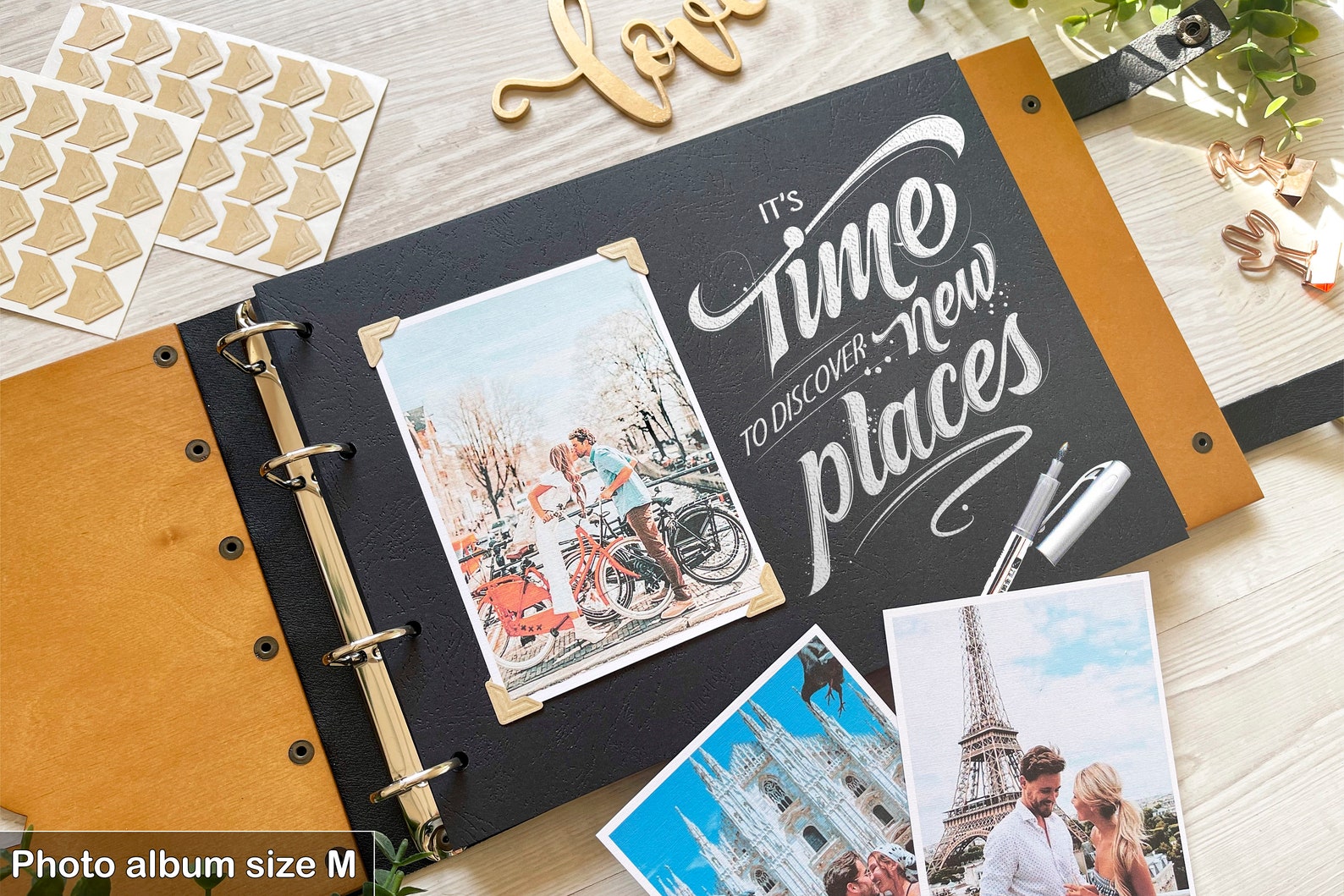 Our Adventure Book Custom Photo Album Adventure Photo Album | Etsy