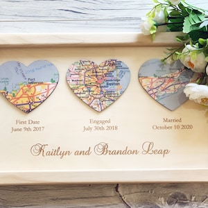 Wedding Gift Map, Personalized Map Art, Wedding Frame Map, Bridal ...