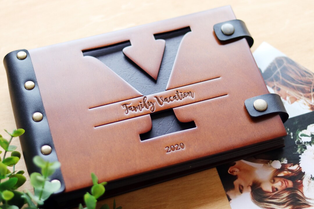 Wooden Photo Album, Wood Photo Albums, 35th Wedding Anniversary Gift ...