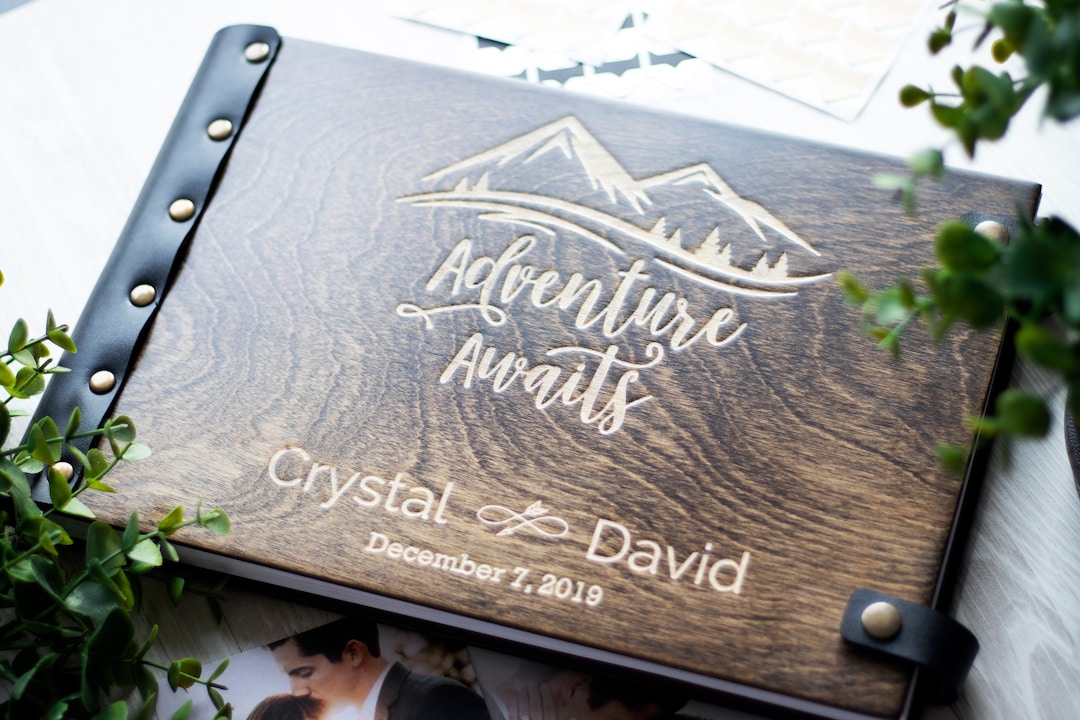 Adventure Awaits Photo Album, Travel Photo Album 4x6, Travel Journal ...