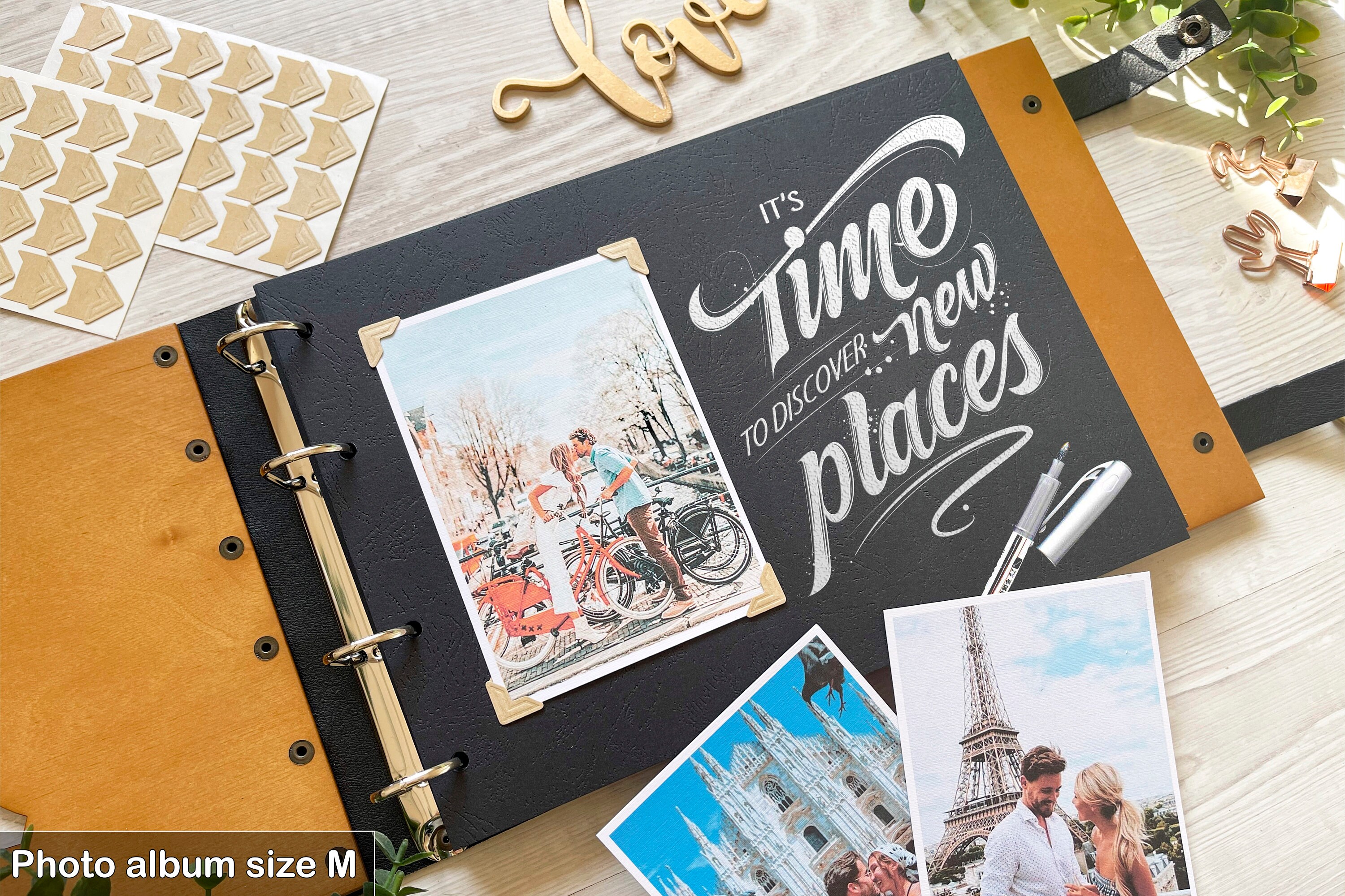 Our Adventure Book Personalized Scrapbook Album or Adventure - Etsy