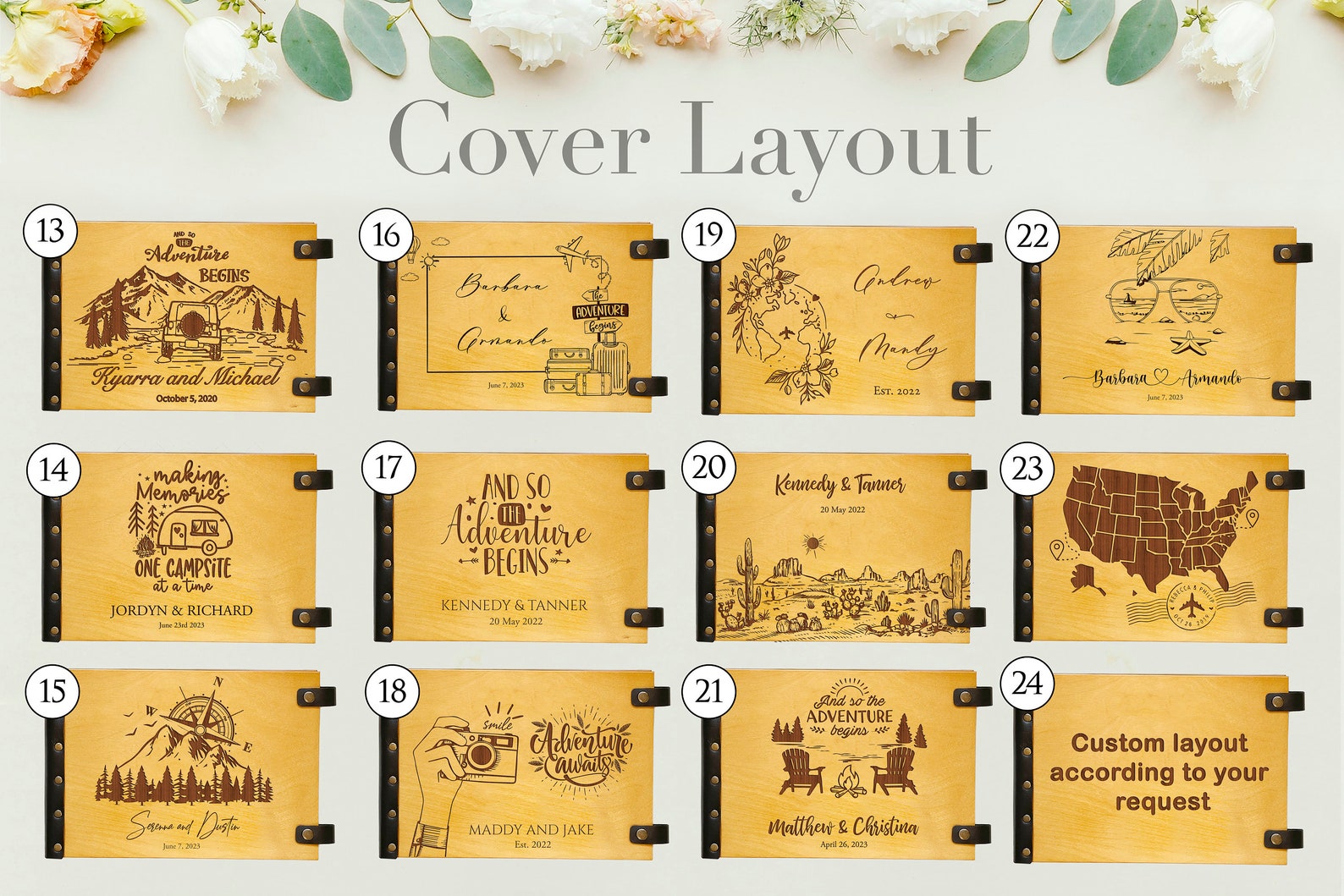 Our Adventure Book, Custom Photo Album, Adventure Photo Album With ...