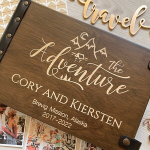 Adventure Photo Album - A Captivating Anniversary Gift to Celebrate Our ...