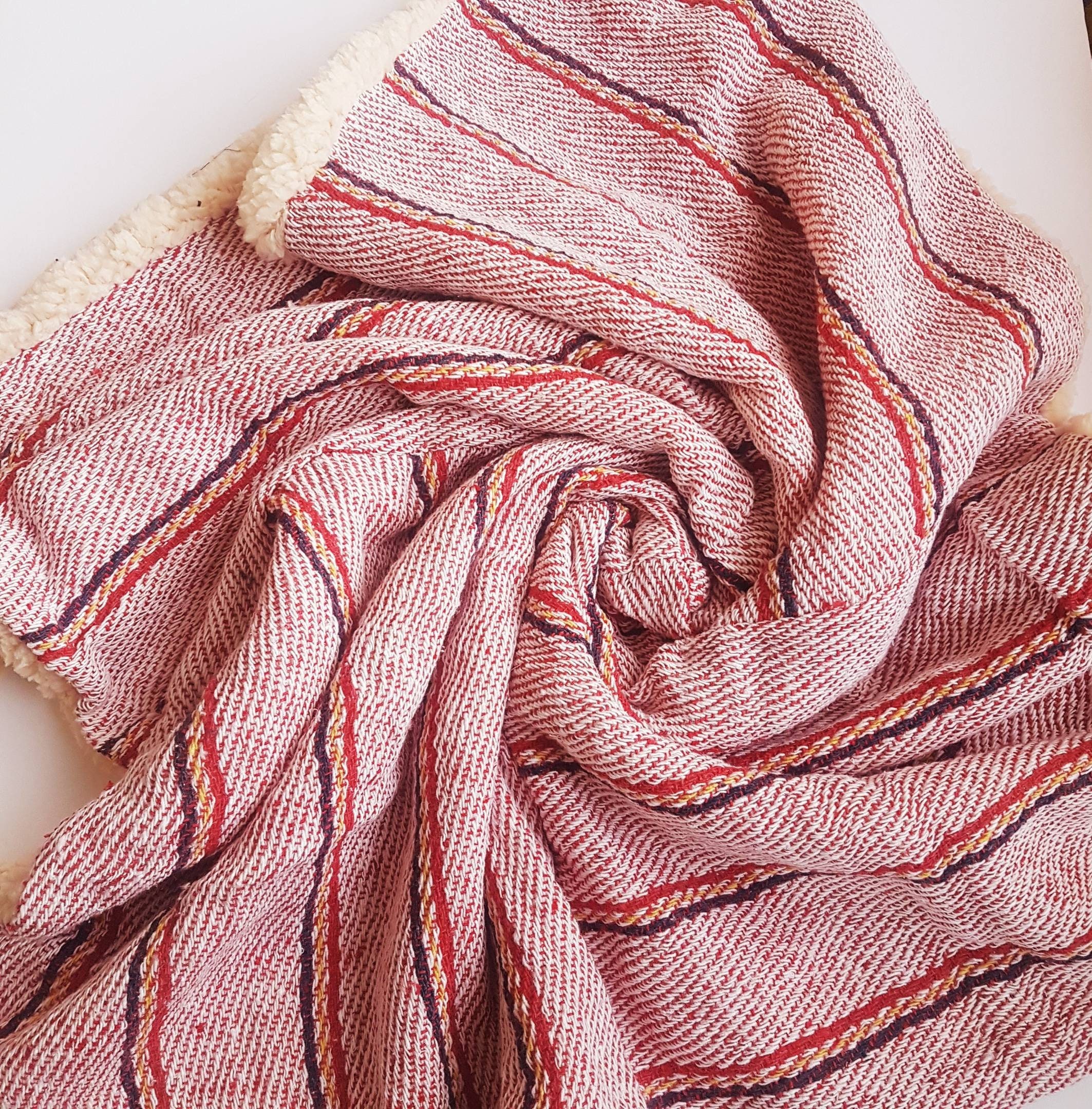 Mexican Jerga Cozy Baby Blanket 35x35 Quilt | Etsy