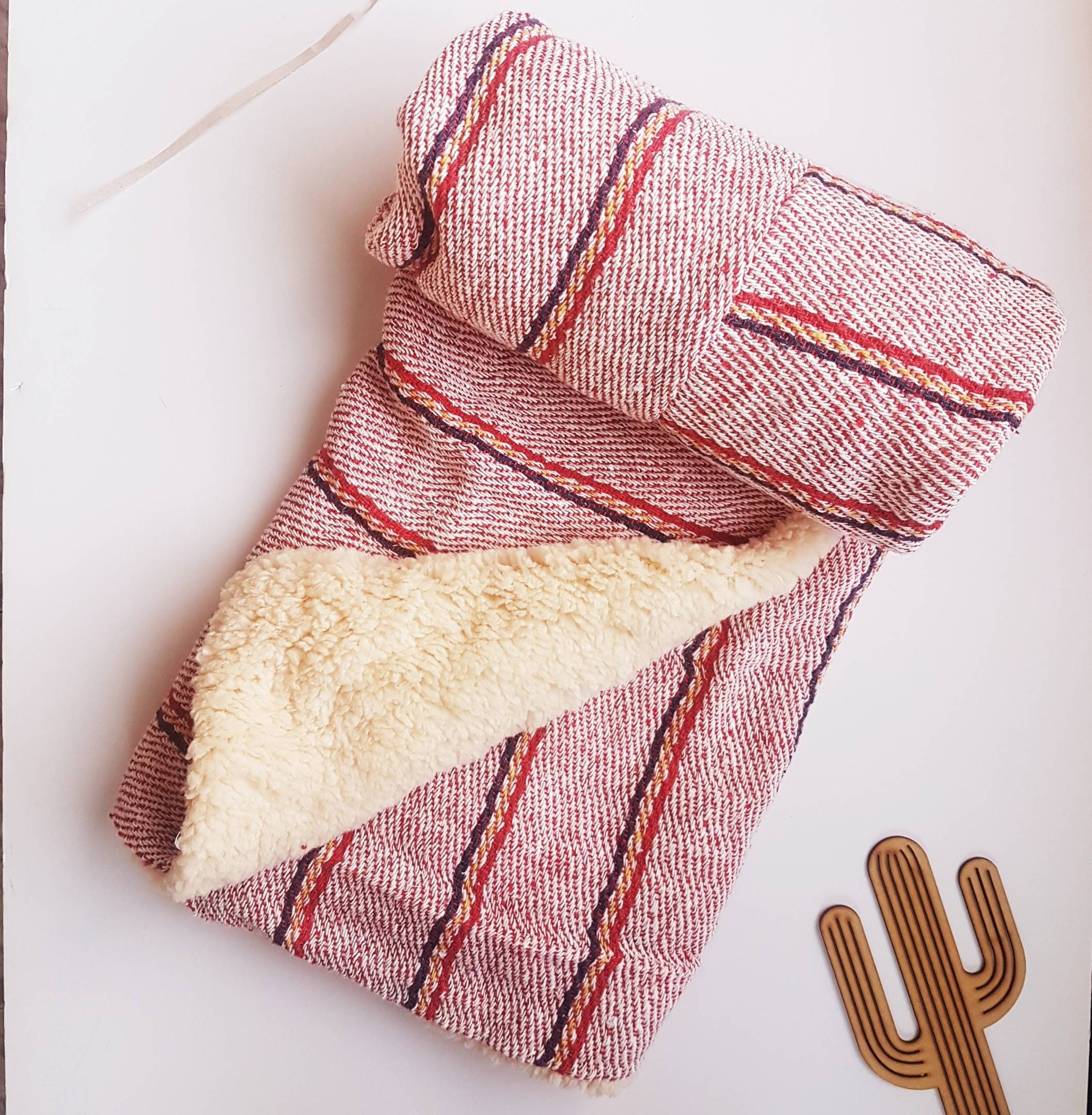 Mexican Jerga Cozy Baby Blanket 35x35 Quilt | Etsy